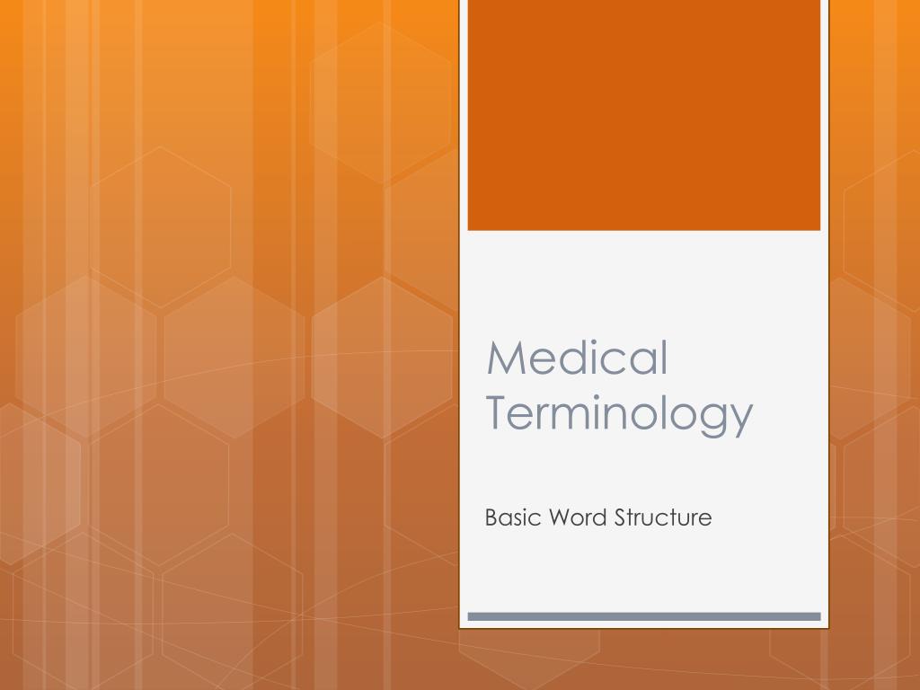 PPT - Medical Terminology PowerPoint Presentation, free download - ID ...