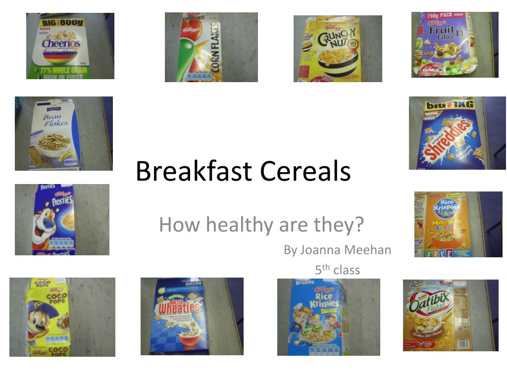 PPT - Breakfast Cereals PowerPoint Presentation, free download - ID:2251271