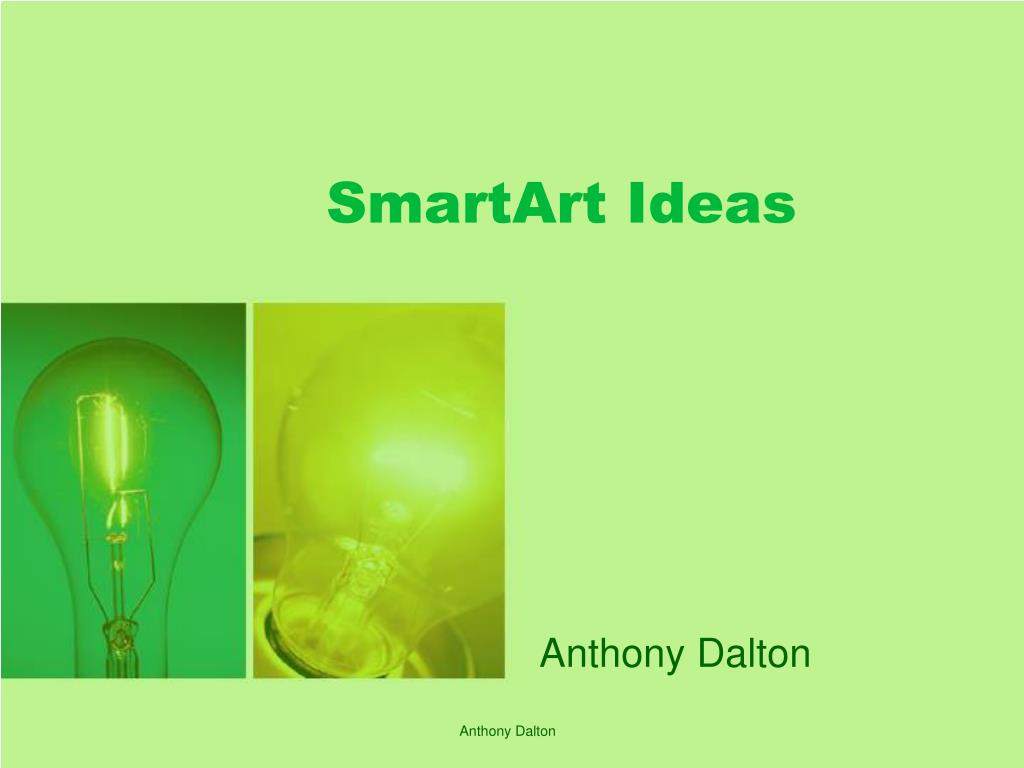 PPT - SmartArt Ideas PowerPoint Presentation, free download - ID:2252306