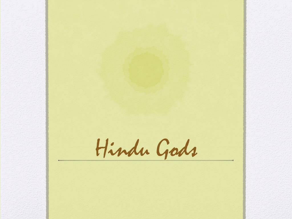PPT - Hindu Gods PowerPoint Presentation, free download - ID:2252738