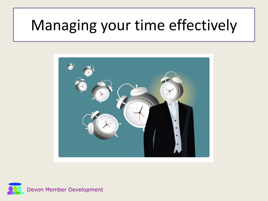 PPT - Managing your time effectively PowerPoint Presentation, free ...
