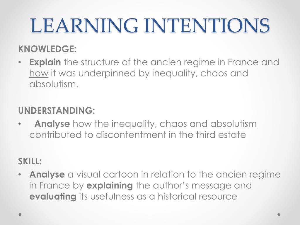 PPT - LEARNING INTENTIONS PowerPoint Presentation, free download - ID ...