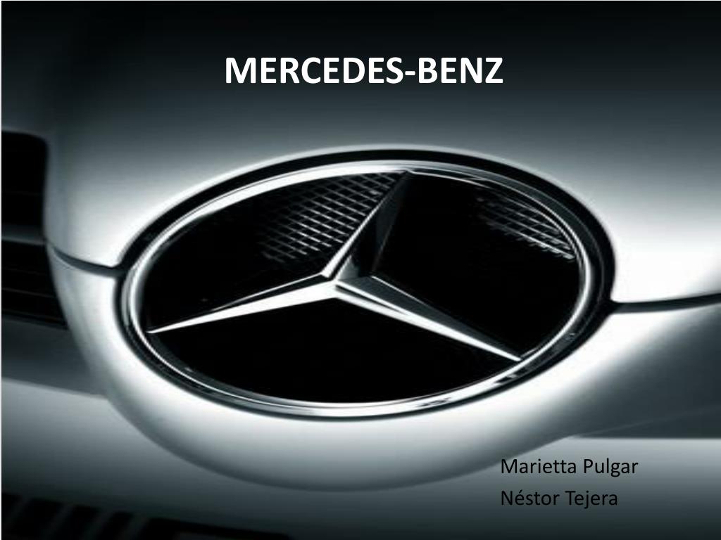 PPT - Mercedes-Benz PowerPoint Presentation, free download - ID:2254409