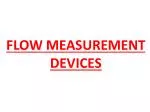 PPT - Flow Measurement PowerPoint Presentation, free download - ID:791632