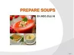 PPT - Soups PowerPoint Presentation, free download - ID:5349206