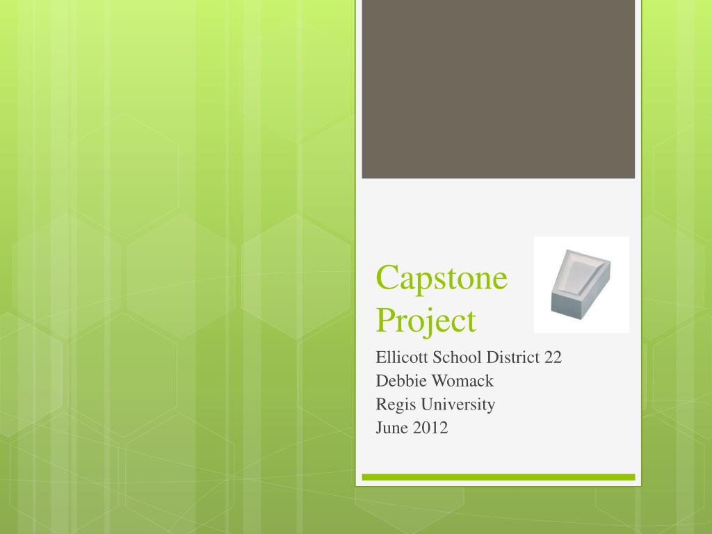PPT - Capstone Project PowerPoint Presentation, free download - ID:2254458