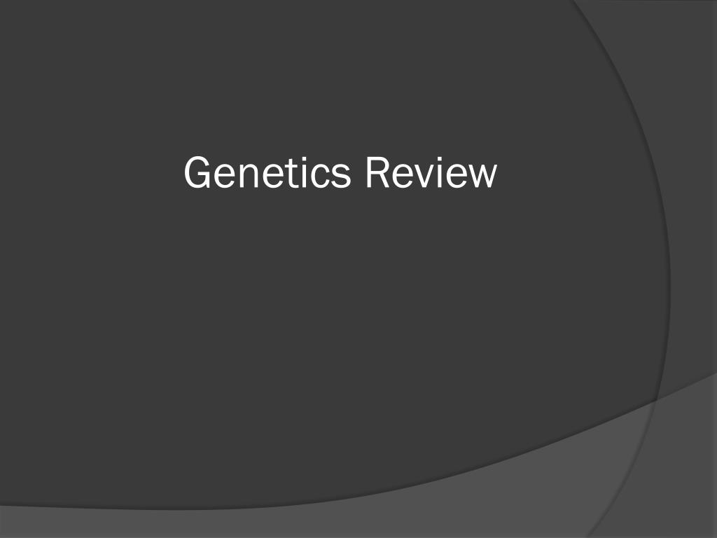 PPT - Genetics Review PowerPoint Presentation, free download - ID:2254523