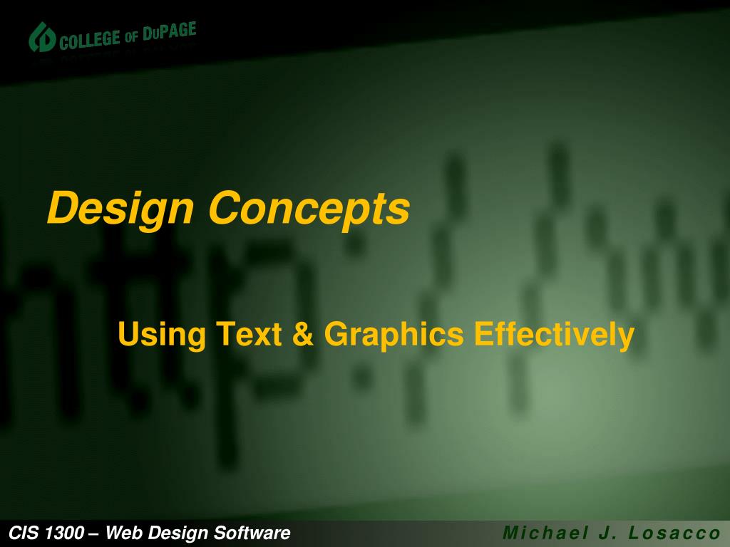 PPT - Design Concepts PowerPoint Presentation, free download - ID:2256585