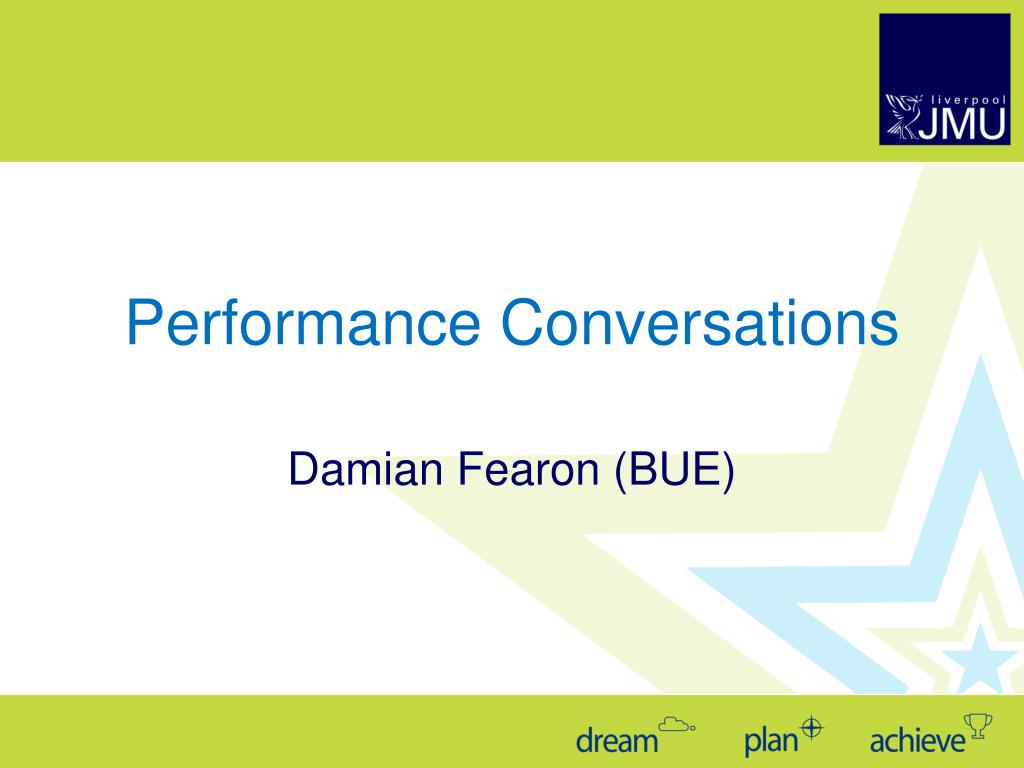 PPT - Performance Conversations PowerPoint Presentation, free download ...