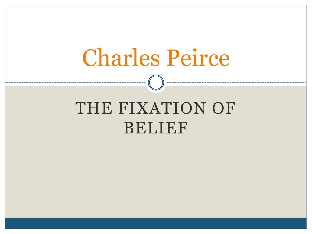 PPT - Charles Peirce PowerPoint Presentation, free download - ID:2258416
