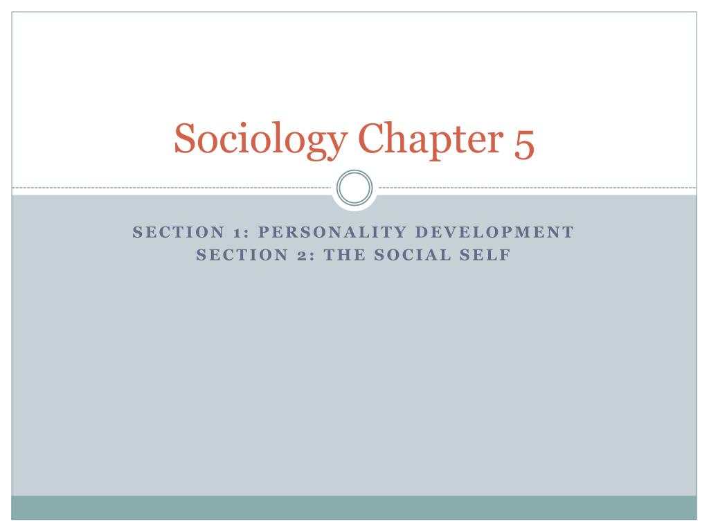PPT - Sociology Chapter 5 PowerPoint Presentation, free download - ID ...
