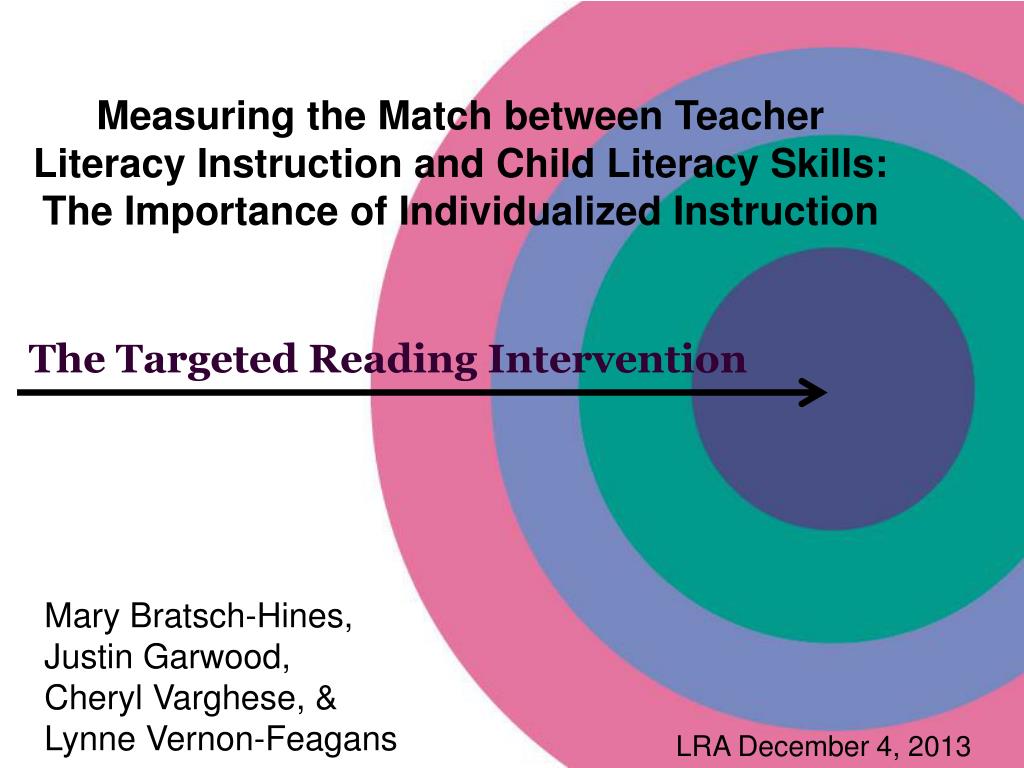 PPT - The Targeted Reading Intervention PowerPoint Presentation, free ...