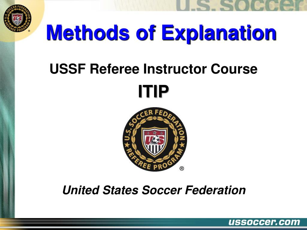PPT - Methods of Explanation PowerPoint Presentation, free download ...