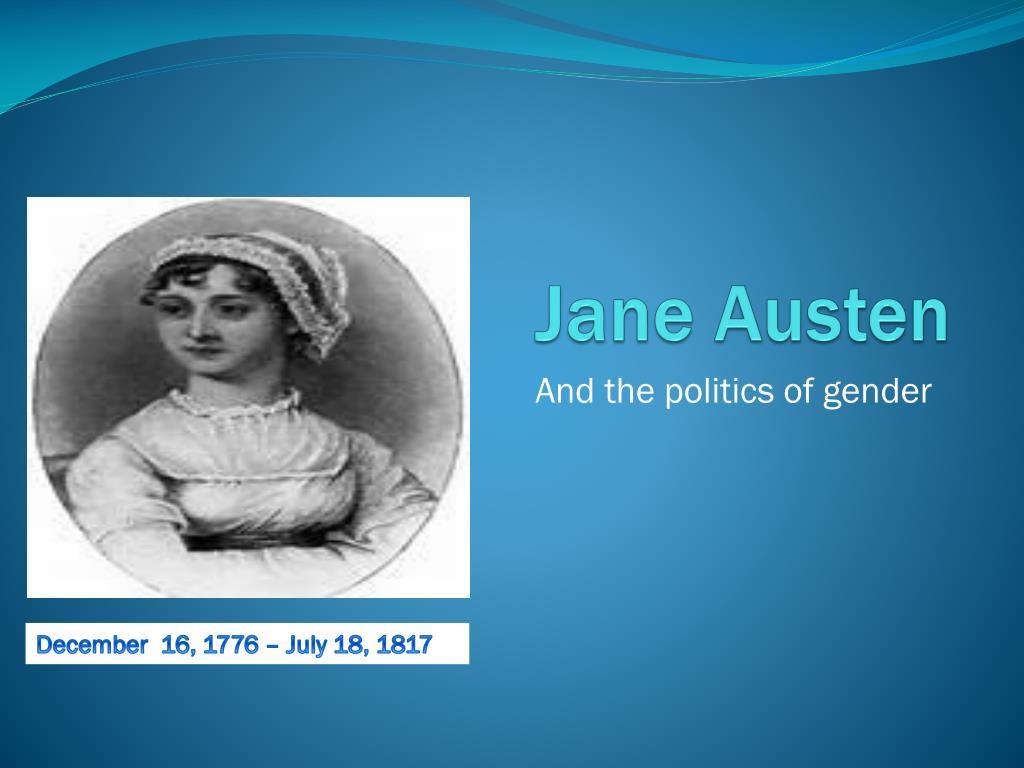 PPT - Jane Austen PowerPoint Presentation, free download - ID:2260015