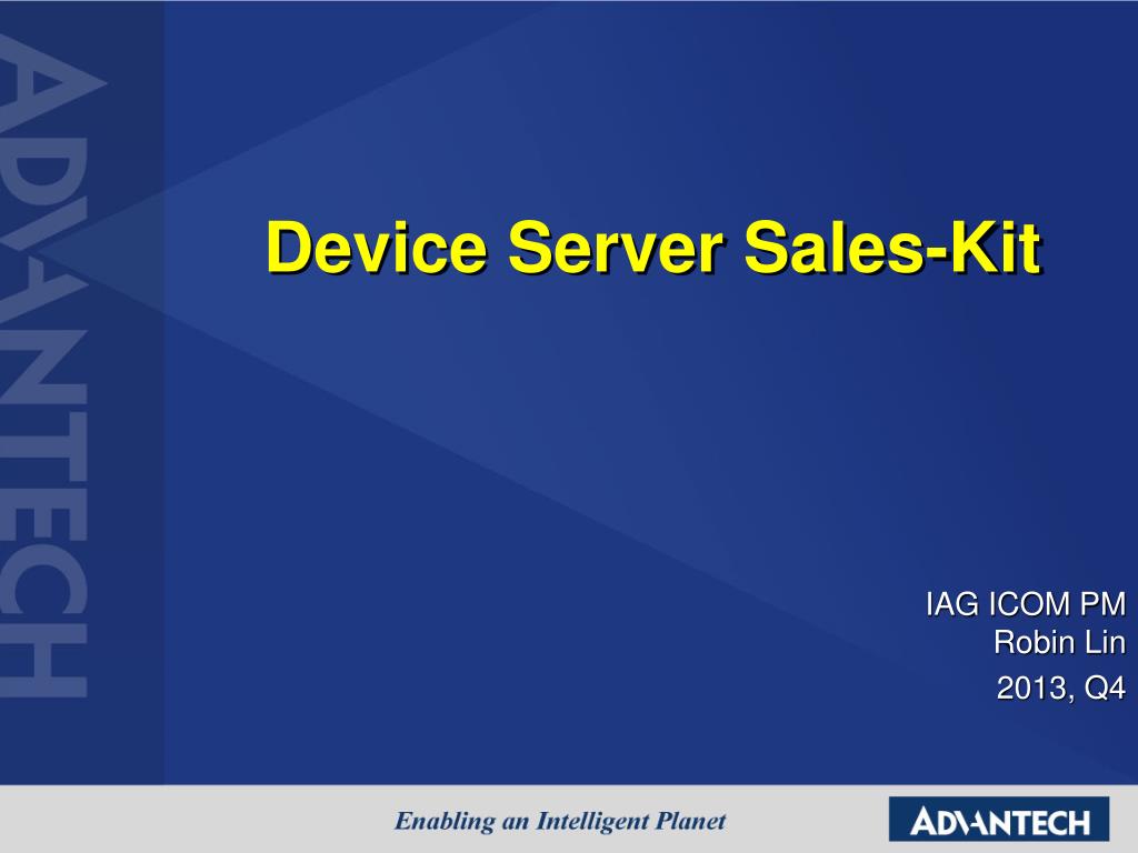 PPT - Device Server Sales-Kit PowerPoint Presentation, free download ...