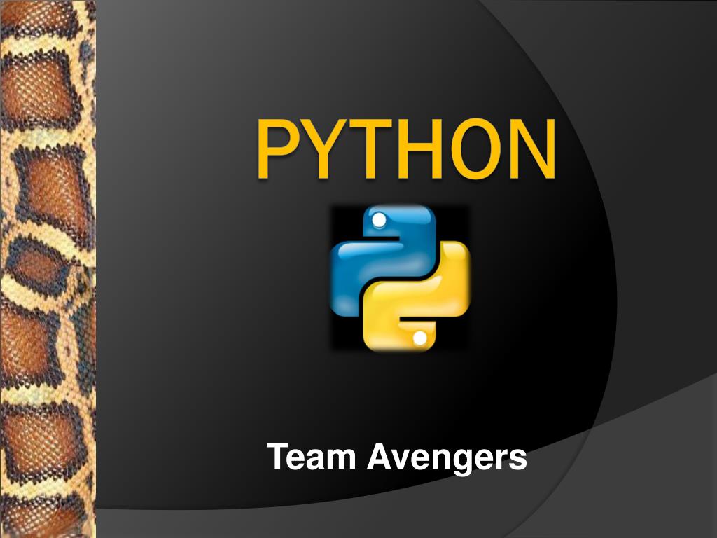 PPT - Python PowerPoint Presentation, free download - ID:2261736