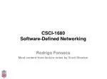 PPT - Software Defined Networking (SDN) PowerPoint Presentation, free download - ID:1007797