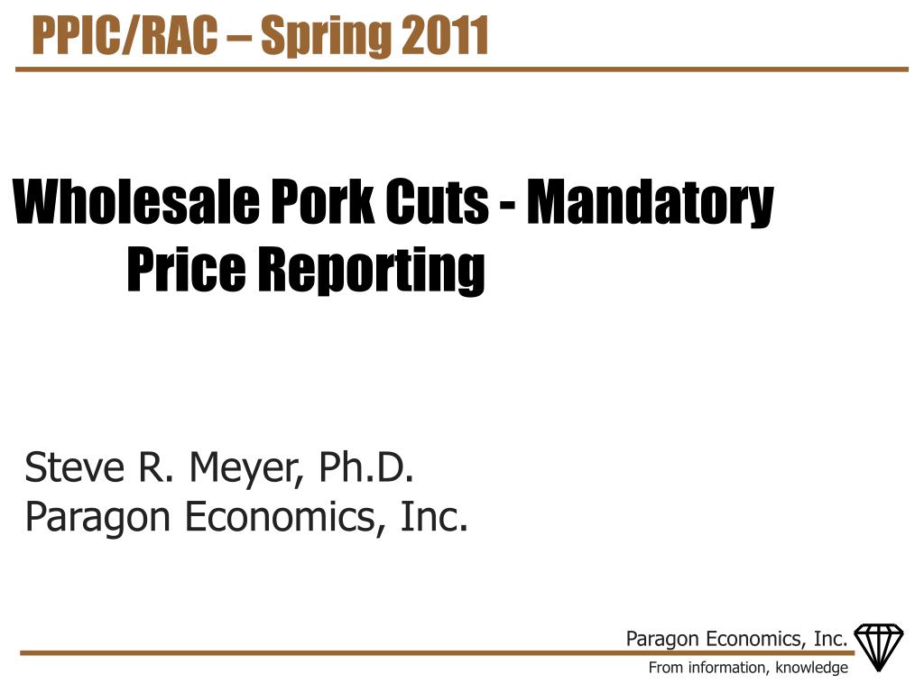 PPT - PPIC/RAC – Spring 2011 PowerPoint Presentation, free download ...