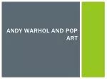 PPT - Pop Art Portraits Andy Warhol Inspired Digital Art Project ...