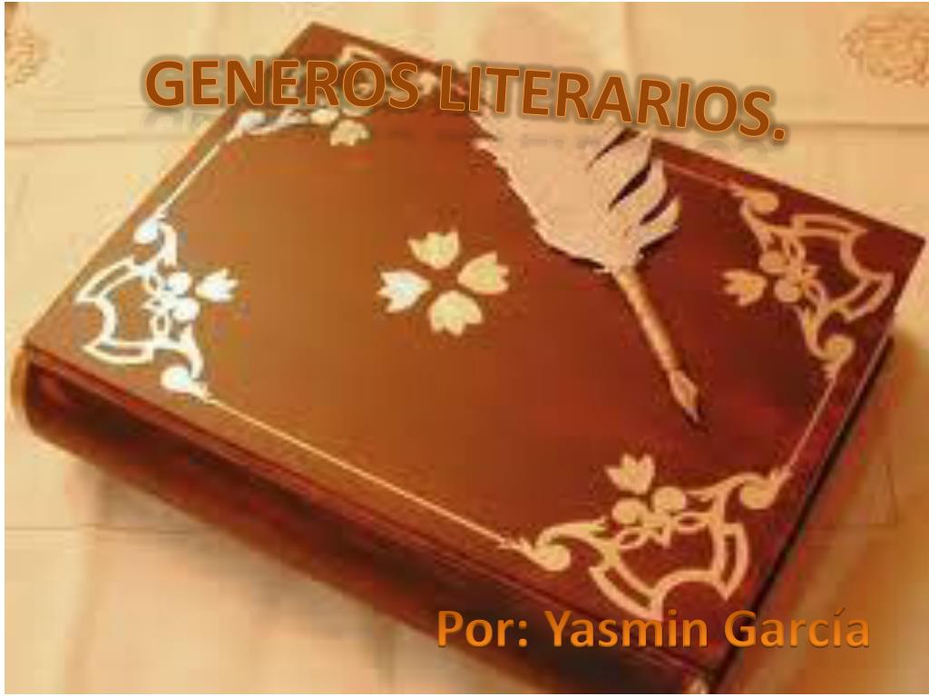 PPT - GENEROS LITERARIOS. PowerPoint Presentation, free download - ID ...