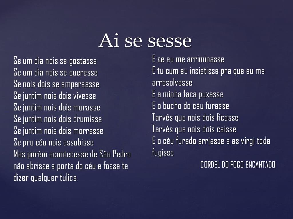 PPT - Ai se sesse PowerPoint Presentation, free download - ID:2264838