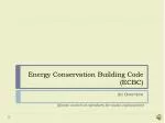 PPT - Energy Conservation Building Code (ECBC) PowerPoint Presentation ...