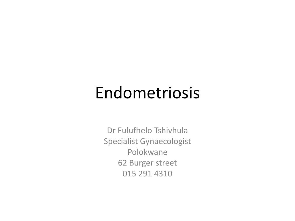PPT - Endometriosis PowerPoint Presentation, free download - ID:2265868