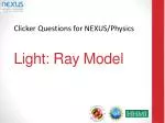 PPT - 5.1 The Ray Model of Light PowerPoint Presentation, free download ...