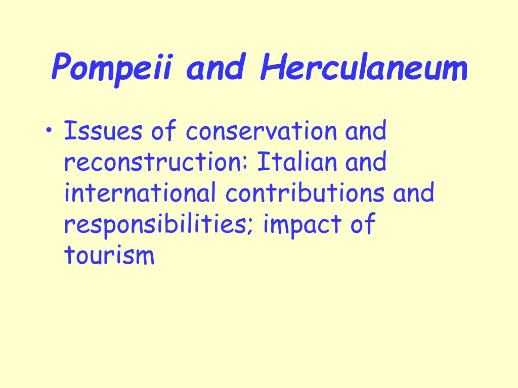 PPT - Pompeii and Herculaneum PowerPoint Presentation, free download ...