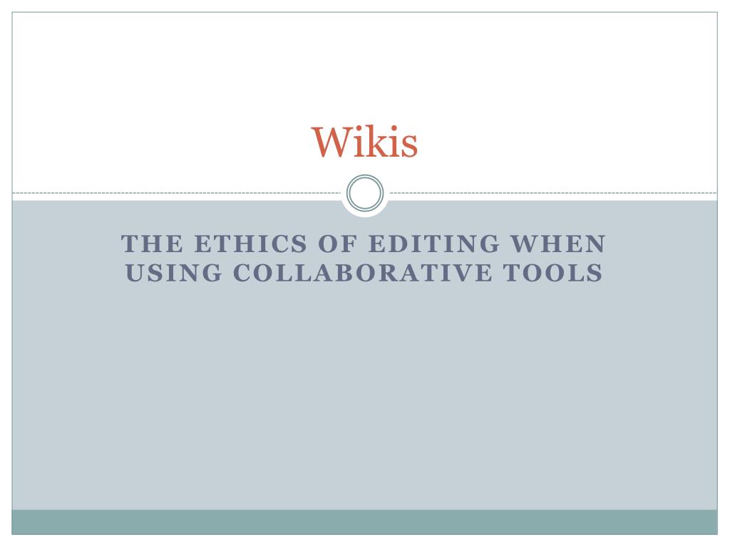 PPT - Wikis PowerPoint Presentation, free download - ID:2268543