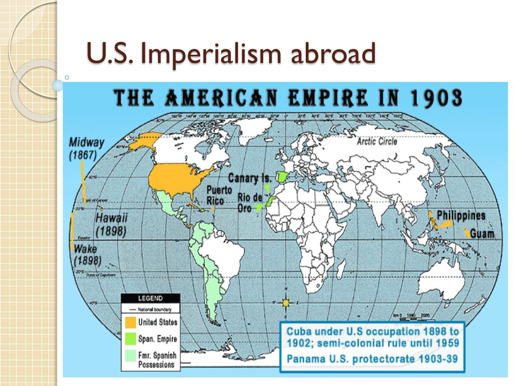PPT - U.S. Expansionism: Key Events and Impact from 1853 to the Spanish ...