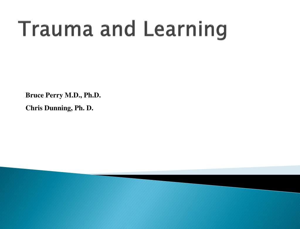 PPT - Trauma and Learning PowerPoint Presentation, free download - ID ...