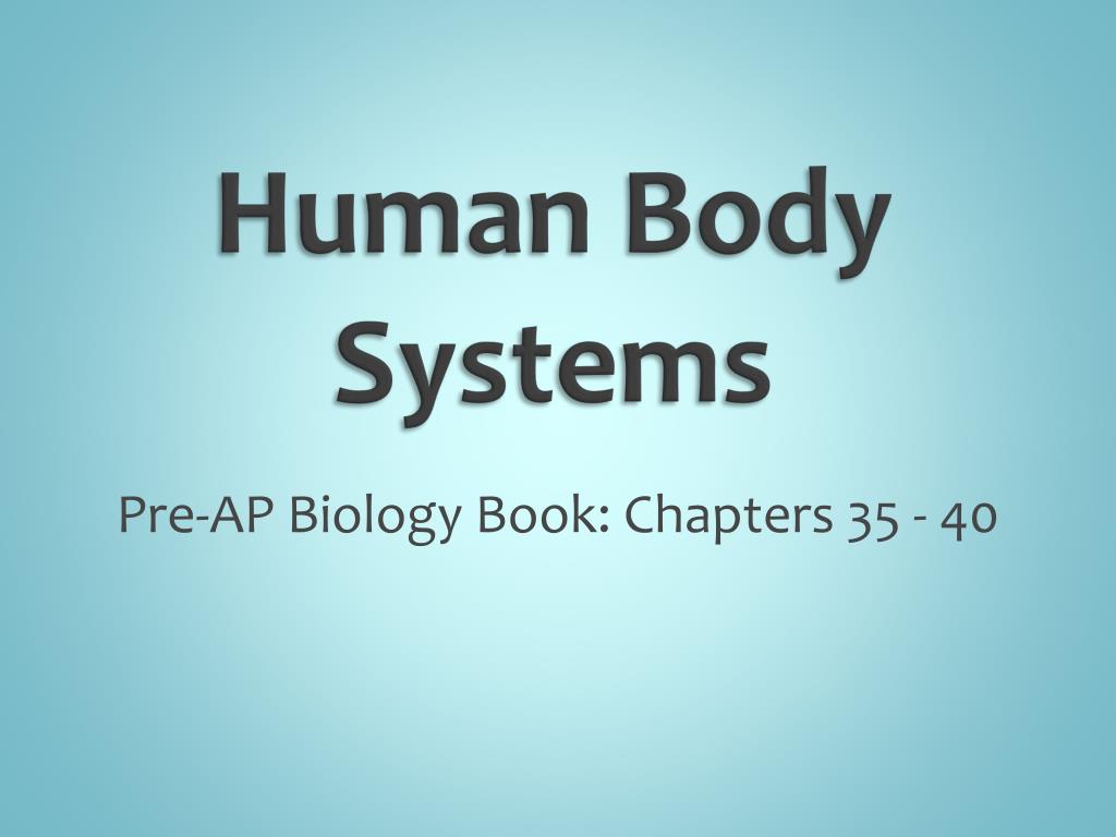 PPT - Human Body Systems PowerPoint Presentation, free download - ID ...