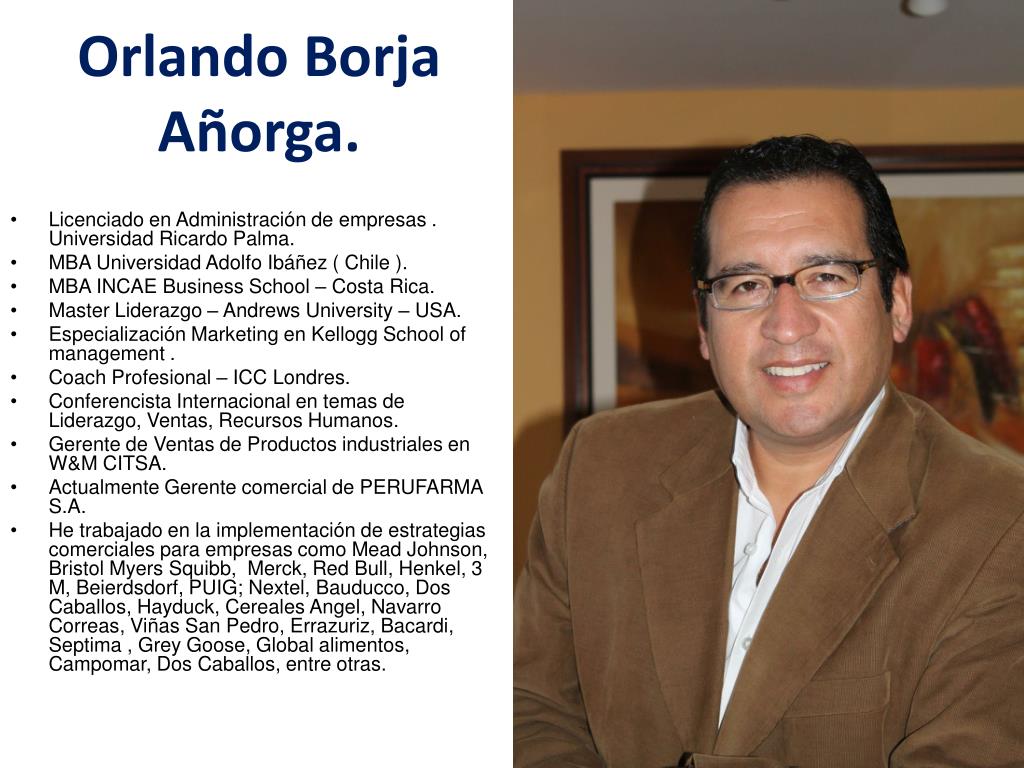 PPT - Orlando Borja Añorga. PowerPoint Presentation, free download - ID ...