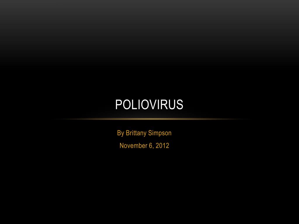 PPT - Poliovirus PowerPoint Presentation, free download - ID:2274681