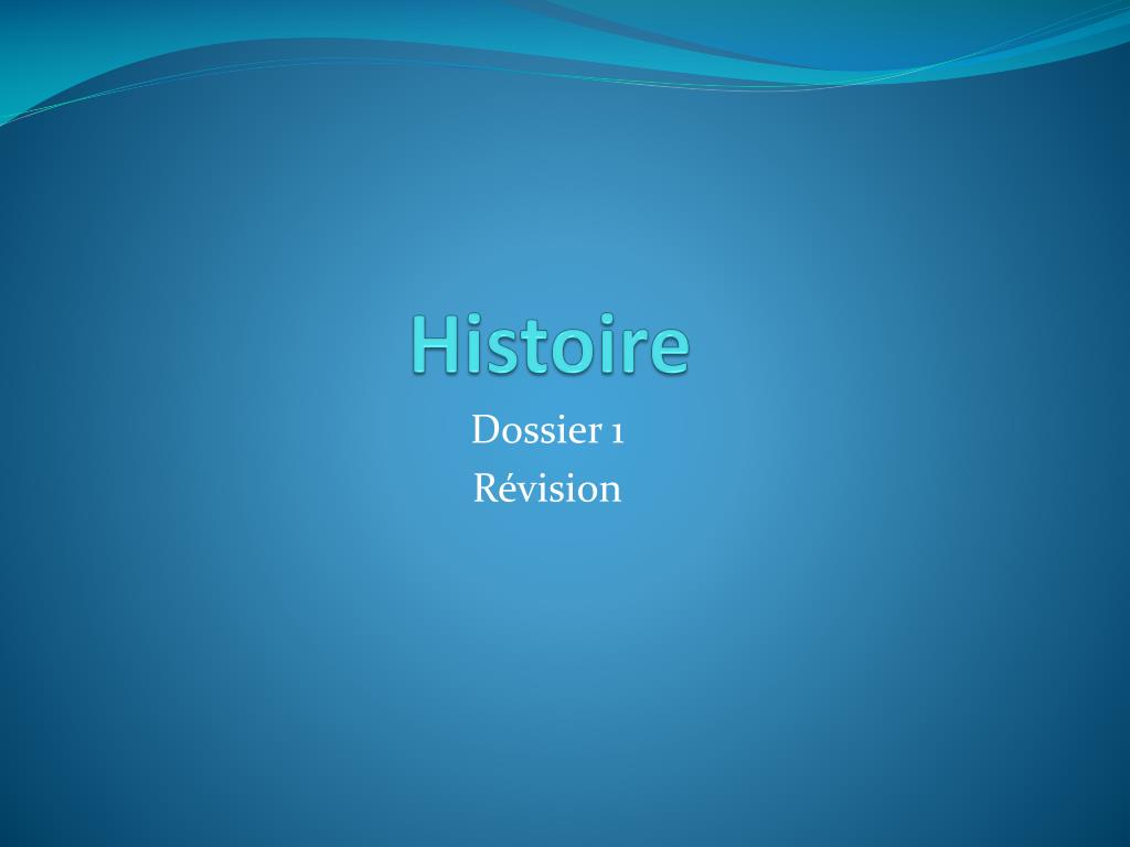PPT - Histoire PowerPoint Presentation, free download - ID:2275458