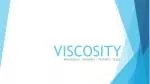PPT - VISCOSITY PowerPoint Presentation, free download - ID:2460118