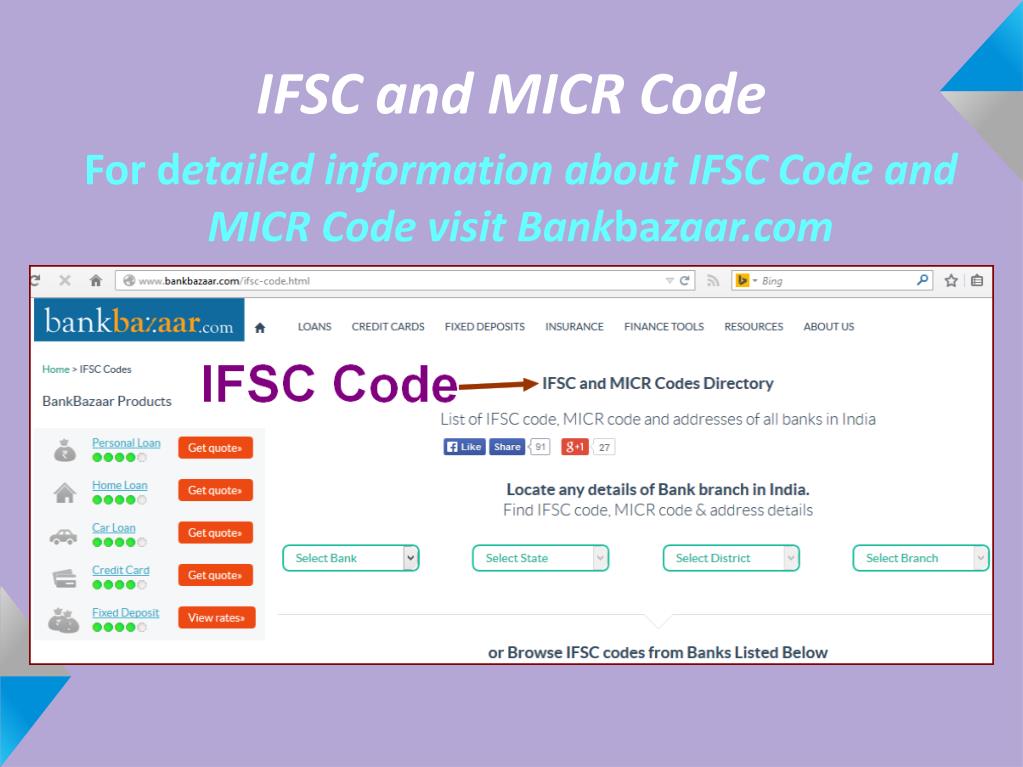 PPT - Axis Bank IFSC Code and MICR Code PowerPoint Presentation, free ...