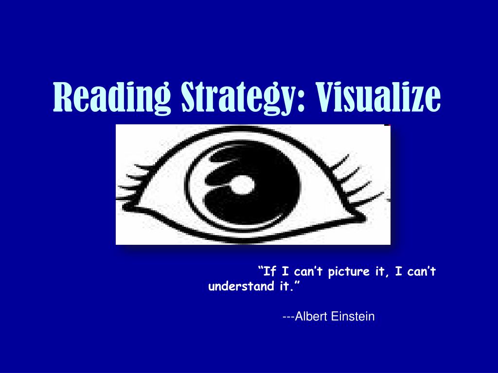 PPT - Reading Strategy: Visualize PowerPoint Presentation, free ...