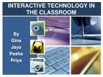 PPT - Jozef Behr : The Role of Interactive Technology in Learning ...