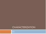 PPT - Characters / Characterization PowerPoint Presentation, free ...