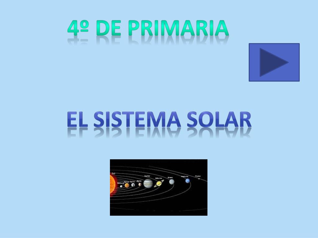 PPT - EL SISTEMA SOLAR PowerPoint Presentation, free download - ID:2285820