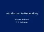 PPT - Introduction to Networking (Routing & Switching) PowerPoint ...