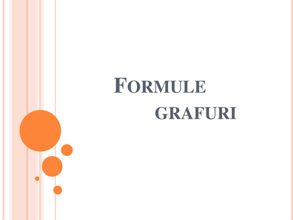 PPT - Formule grafuri PowerPoint Presentation, free download - ID:2288992