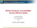 PPT - DEFENSE PRIORITIES AND ALLOCATIONS SYSTEM (DPAS) TRAINING ...