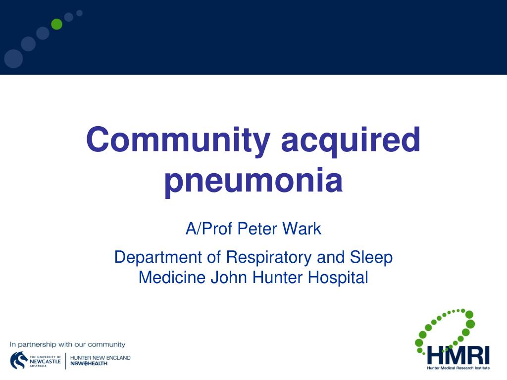 PPT - Community acquired pneumonia PowerPoint Presentation, free ...