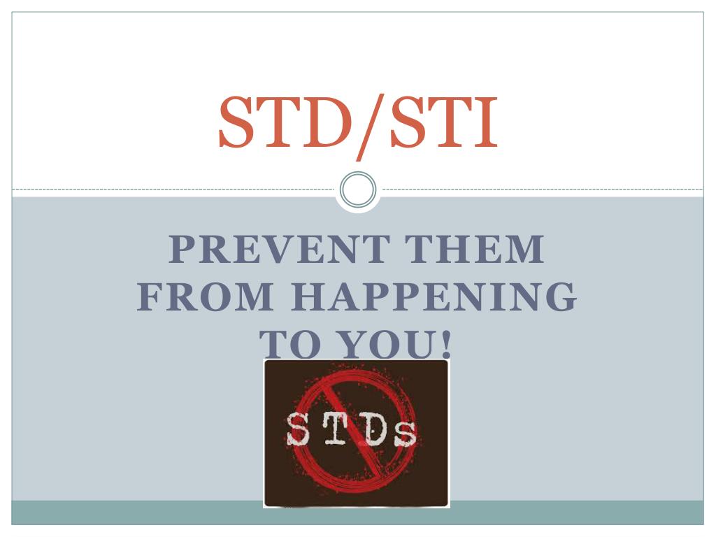 PPT - STD/STI PowerPoint Presentation, free download - ID:2290209