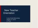 PPT - New Teacher Orientation PowerPoint Presentation, free download ...