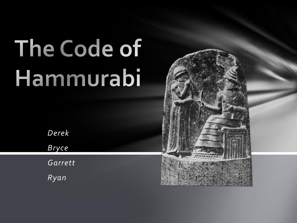 PPT - The Code of Hammurabi PowerPoint Presentation, free download - ID ...