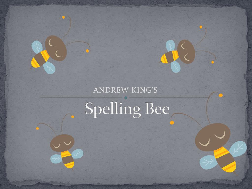 PPT - Spelling Bee PowerPoint Presentation, free download - ID:2293579